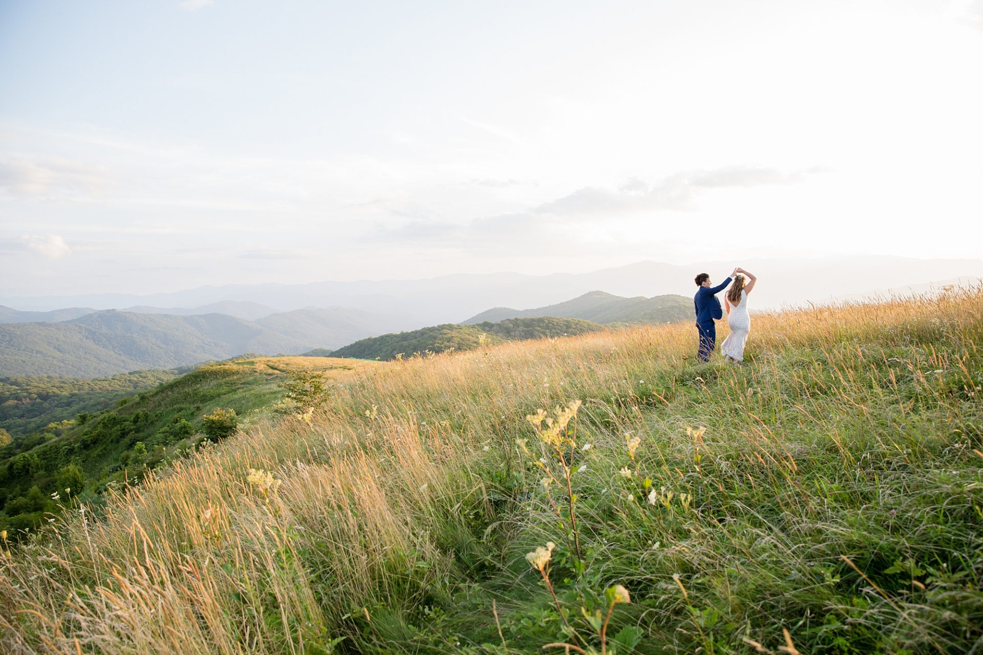 Max Patch I North Carolina I Meredith & April - Terri Clark Photography