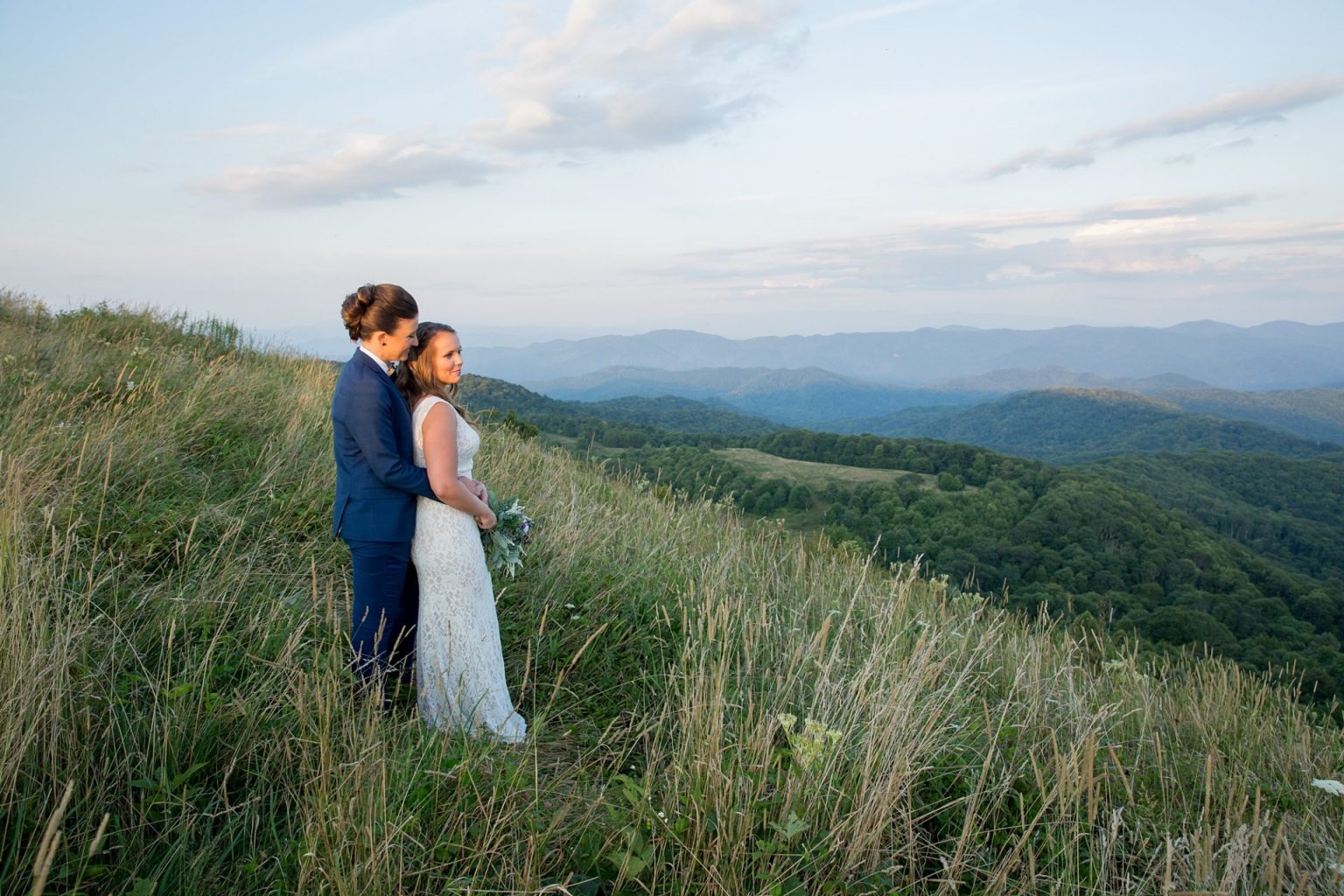 Max Patch I North Carolina I Meredith & April - Terri Clark Photography